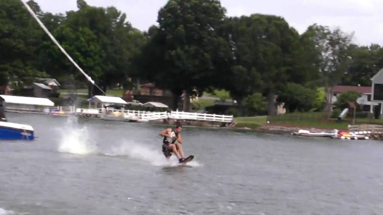 Boat jump - YouTube
