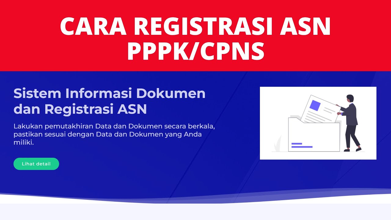 REGISTRASI ASN CPNS PPPK/CPNS - YouTube