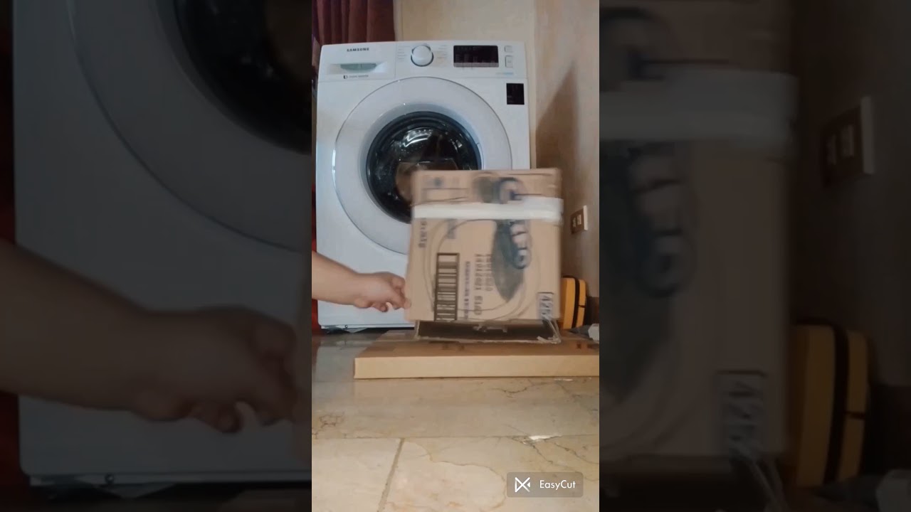 Washing machine destruction part 1 - YouTube