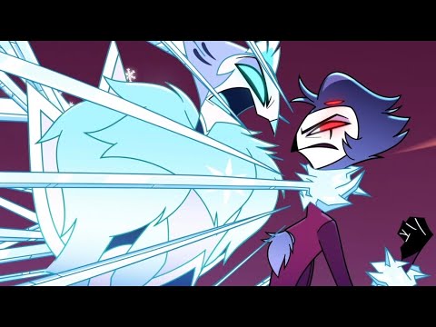 HELLUVA BOSS SINSMAS fight scene + Octavia talks to Stolas - YouTube