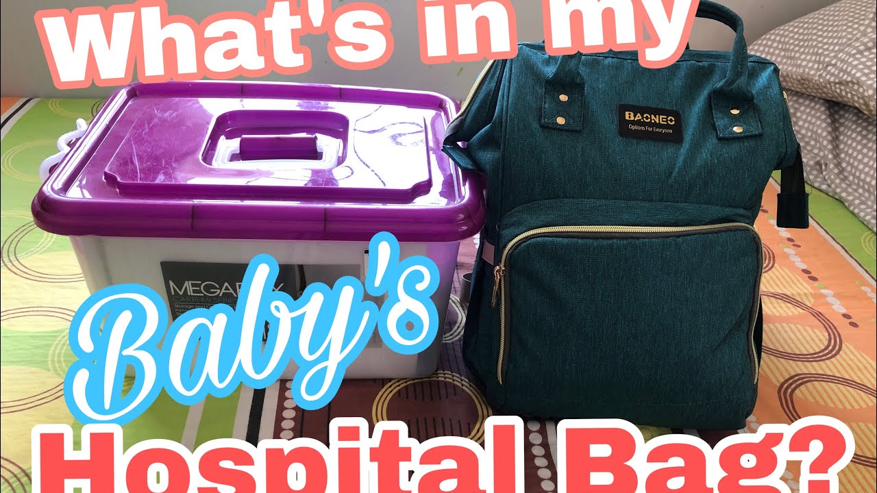 Baby's Hospital Bag (36 weeks pregnant) ️ - YouTube