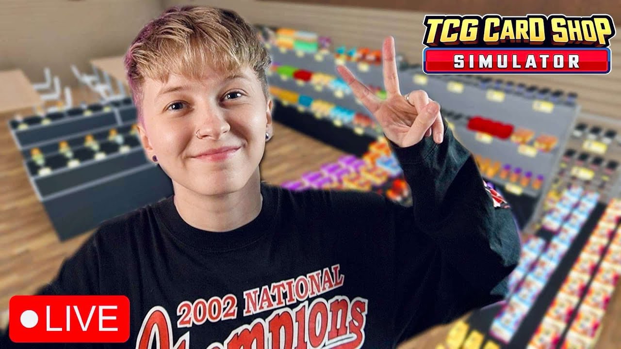 Pulling ALL The Rare Cards! TCG Card Shop Simulator!! LIVE 🔴 - YouTube