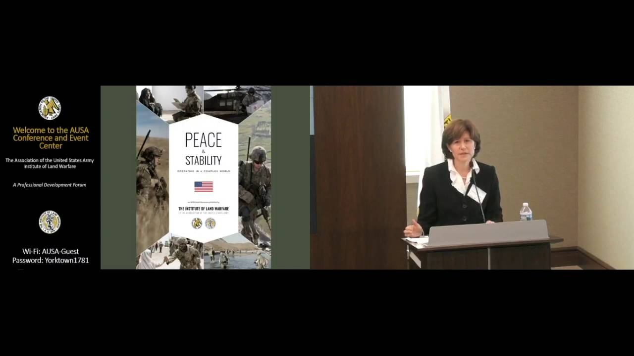 Peace and Stability: Operating in a Complex World 12 September 2016 ...