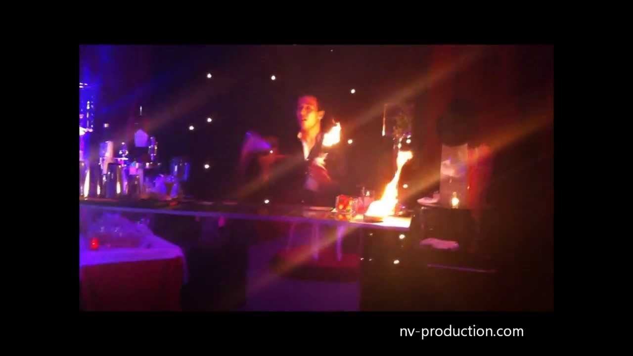 FLAIR BARTENGING SHOW (BARMAN SHOWMAN) nv-prod.com - YouTube