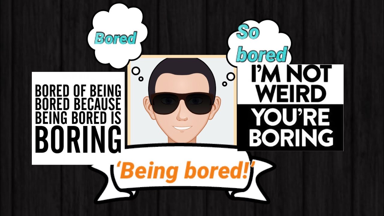 ‘Being bored’ poem - sloppy song/poem series - YouTube