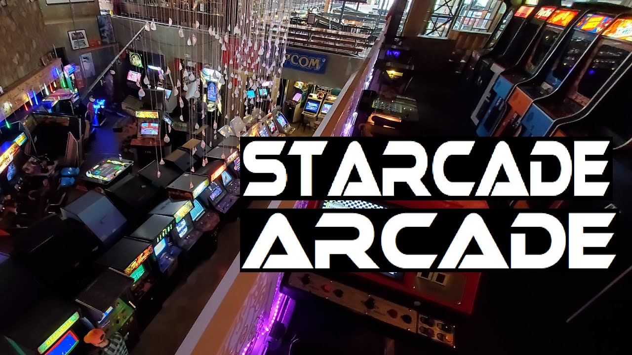 STARCADE Video Game Arcade in Schmidts Brewery Walkthrough - YouTube