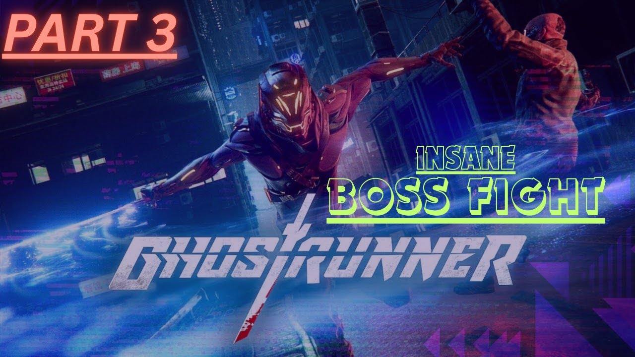 First Boss Fight - HEL | Ghostrunner | Full Gameplay - YouTube