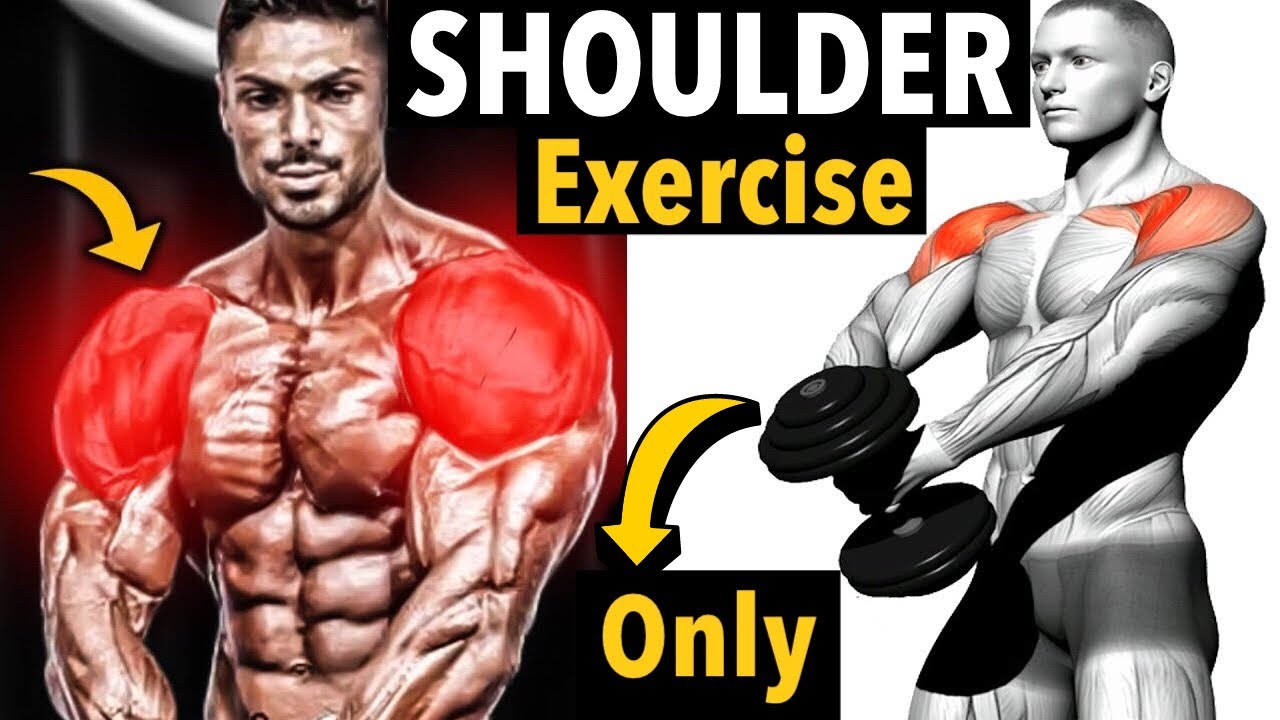 Full Shoulder Workout Using Dumbbells ONLY! - YouTube