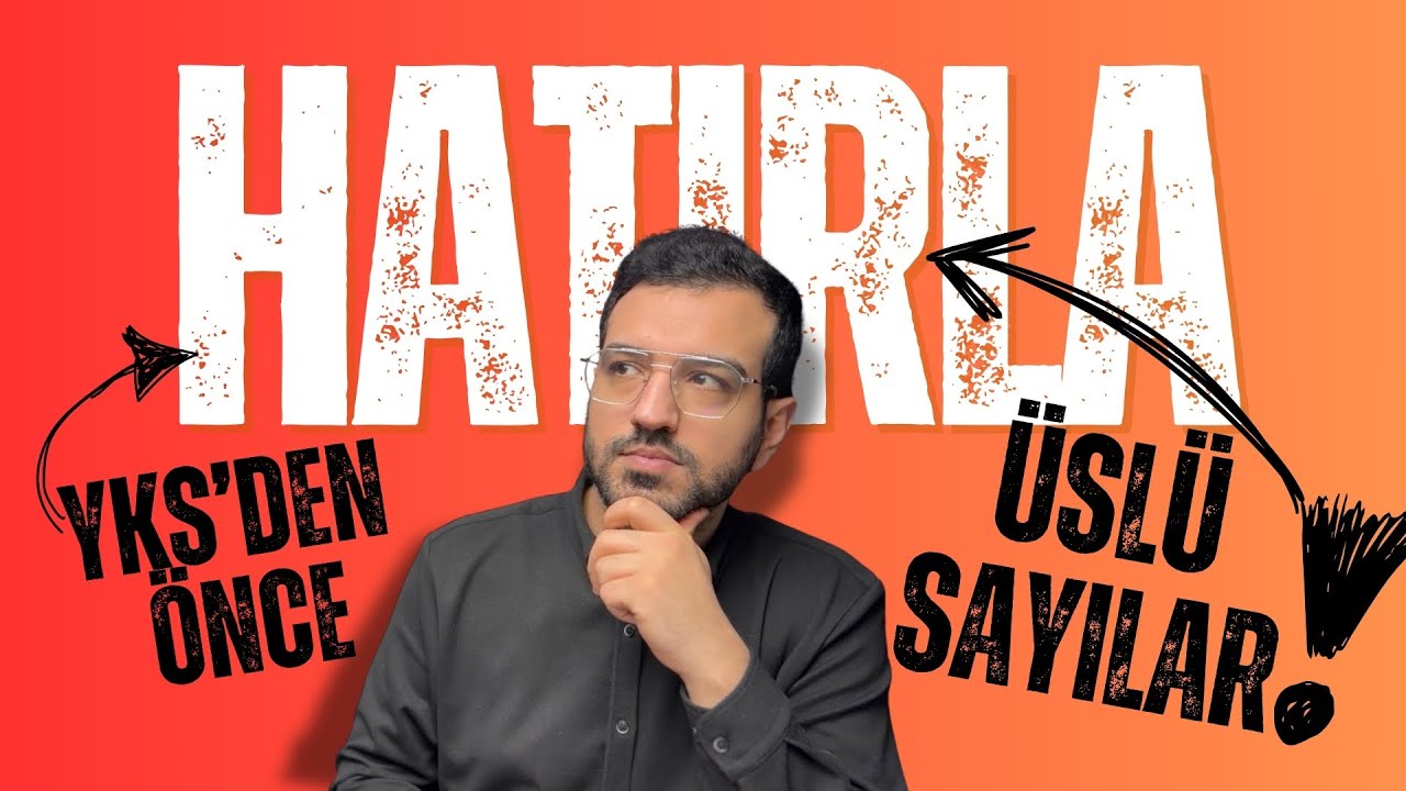 Sahiden Bunu Nasıl Çözüyorduk? I YKS'den Önce Hatırla I Tek Soru Mini ...