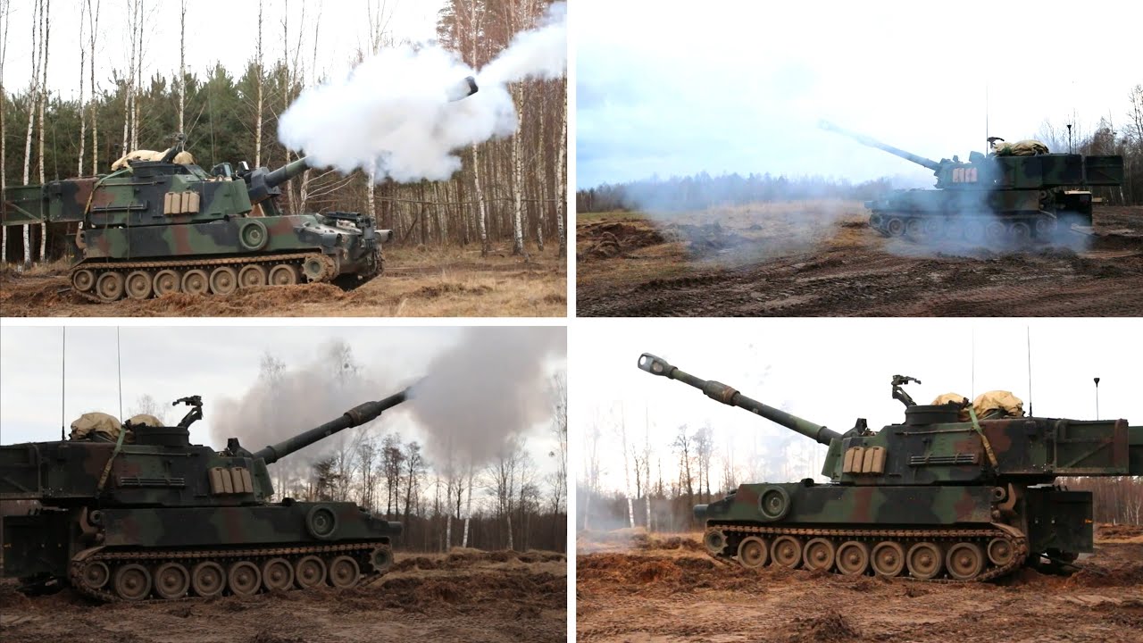 Witness the Epic Firepower of the M109A7 Paladin Howitzer! - YouTube