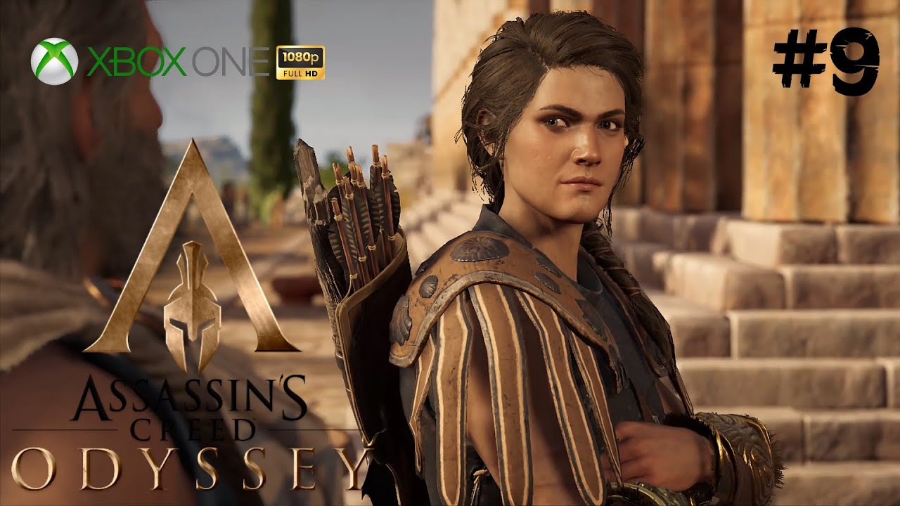 ASSASSIN'S CREED ODYSSEY #9 [ XBOX ONE ] KASSANDRA ( Gameplay Sem ...
