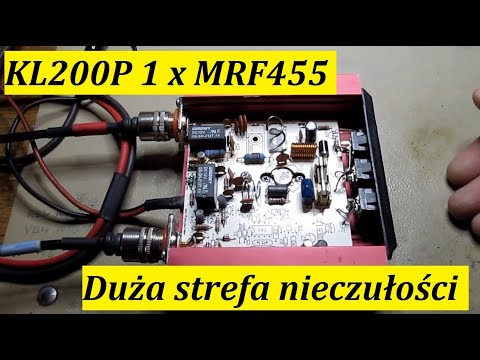 RM KL200P 1 x MRF455 Sprawdzenie Mocy + Próg nieczułości - YouTube