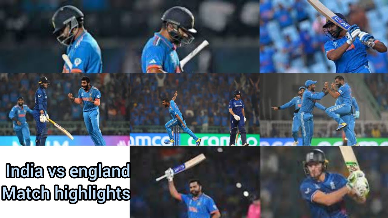 India vs england CWC 2023 match highlights| #indiavsengland |#cwc2023 ...