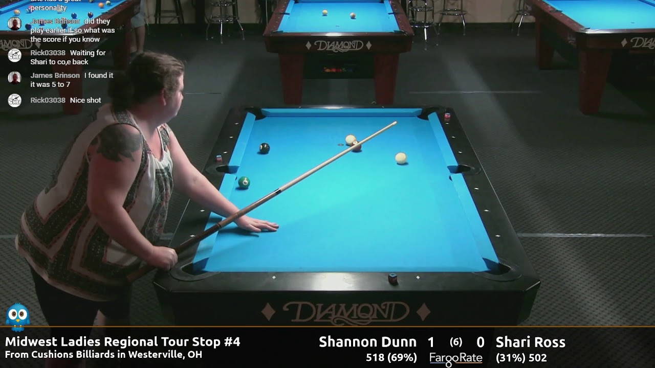 Shannon Dunn vs Shari Ross (Semifinals) - 2018 MLRT Stop #4 - YouTube