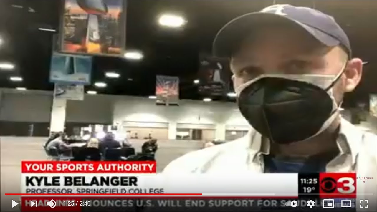 Springfield College Communications/Sports Journalism Professor Kyle ...
