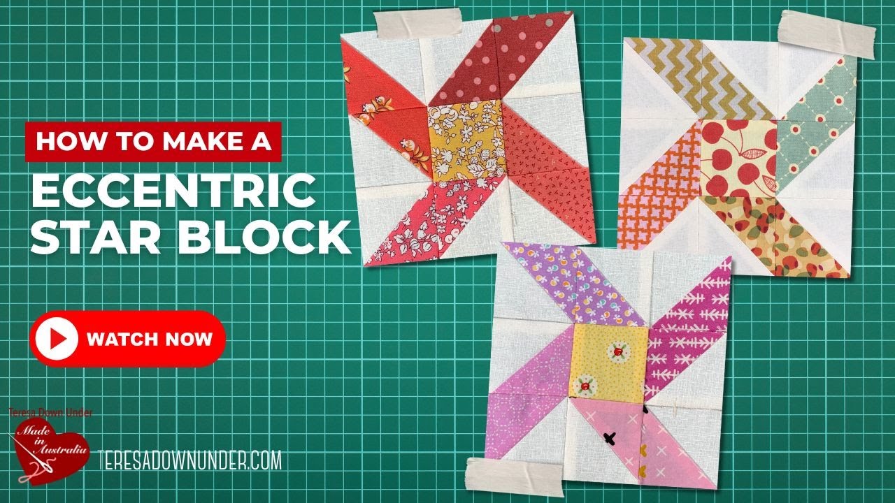 How to make an Eccentric Star block - YouTube