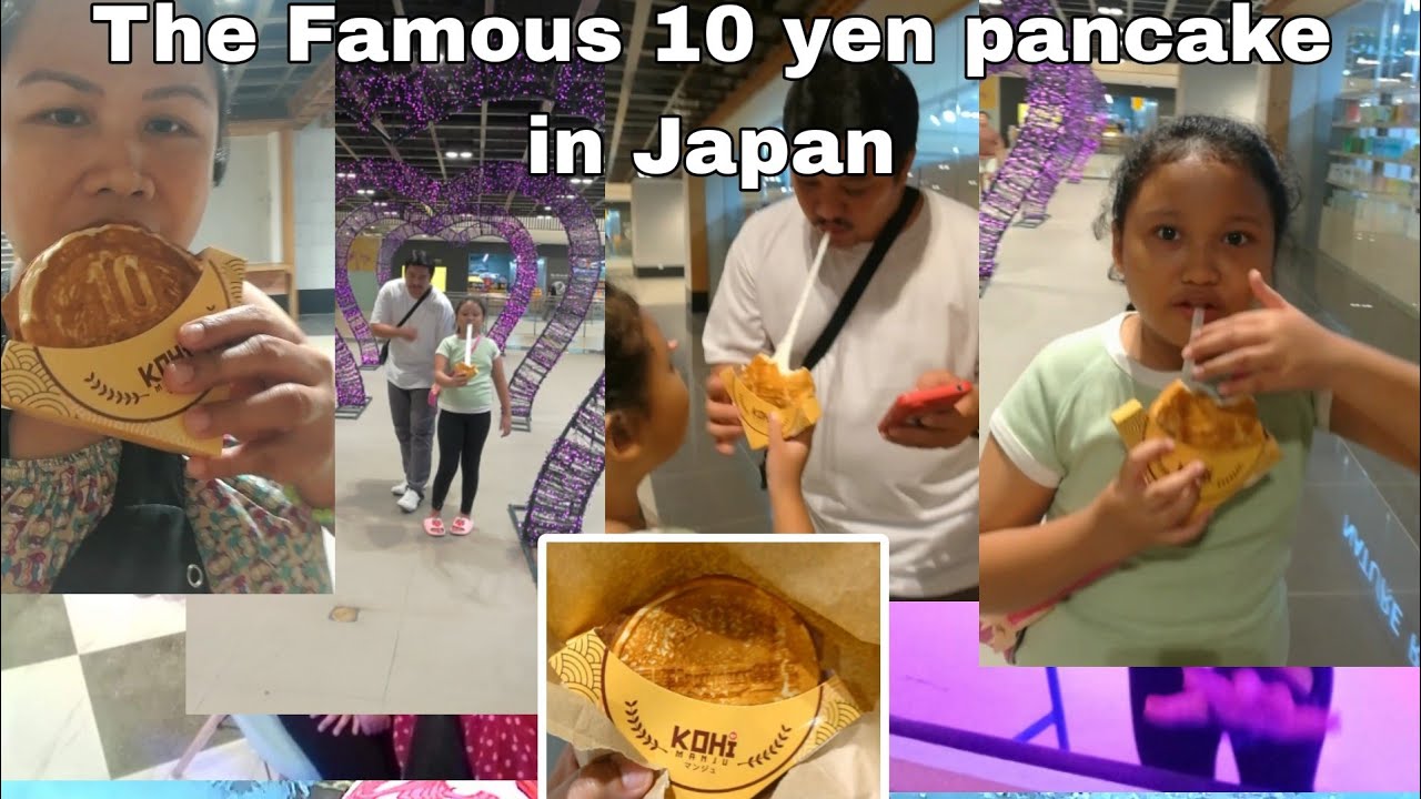 The famous 10 yen pancake in Japan -KOHI MANju @ Ayala malls Manila bay - YouTube