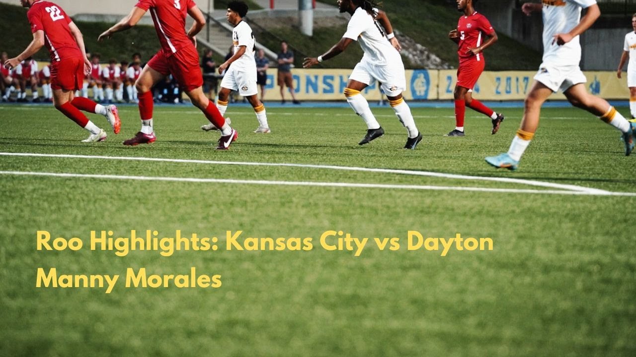 Highlight Reel: Kansas City Roos Men's Soccer vs Dayton - YouTube