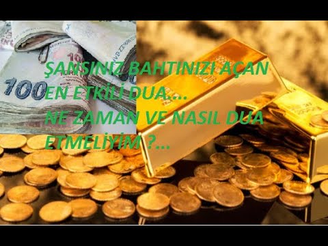 Şans Ve Bahtınızı Açan Dua