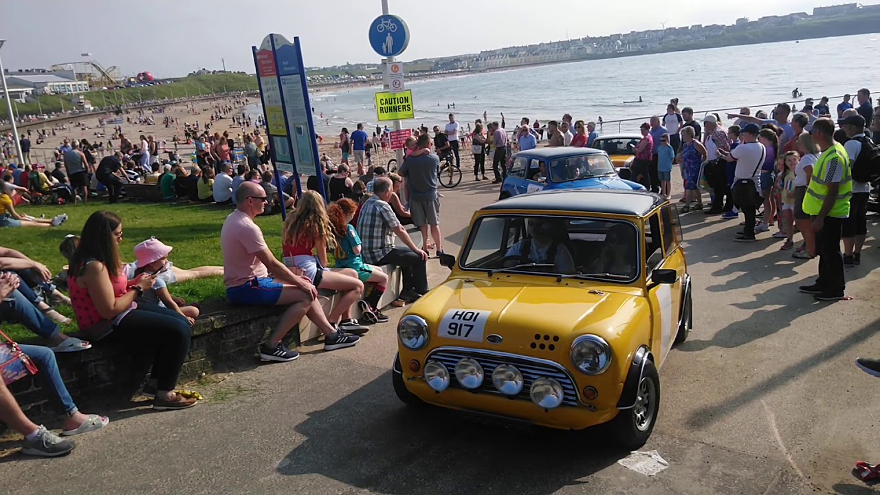 Minis car show Portrush 2019 - YouTube