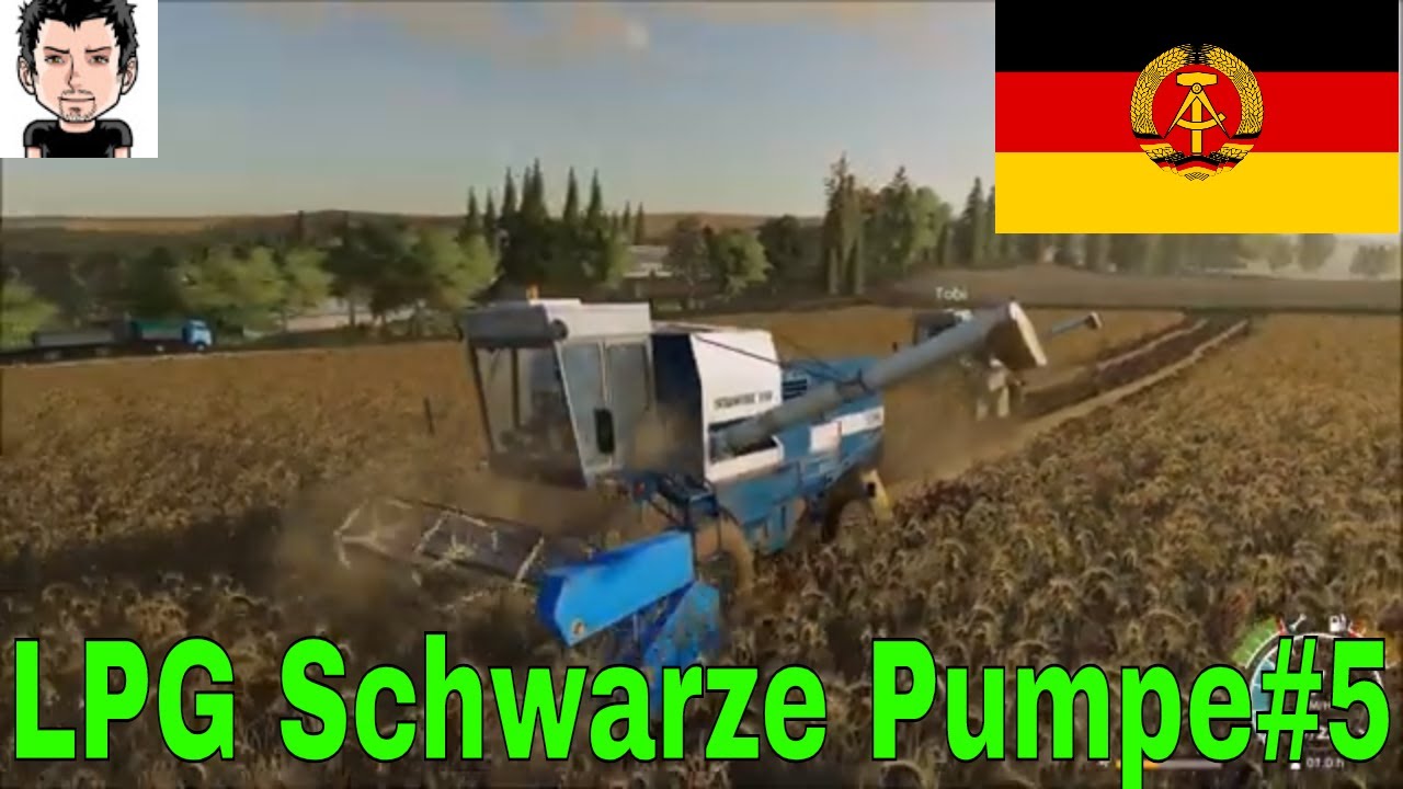 LS19 DDR Projekt Teil 5 LPG Schwarze Pumpe 1988 Landwirtschafts ...