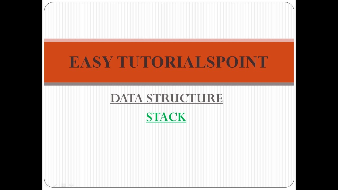 What Is Stack In Data Structure Stack Algorithm Push And Pop Operation 1513