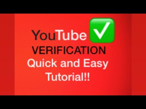 How To Verify Your YouTube Account : How To Change Your Video Thumbnail. - YouTube