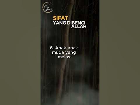 Sifat yang dibenci Allah #tadabburdaily - YouTube