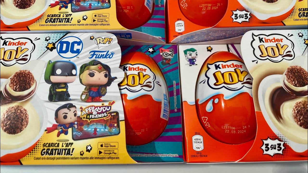 New collection 2023 Funko kinder joy ASMR unboxing - YouTube