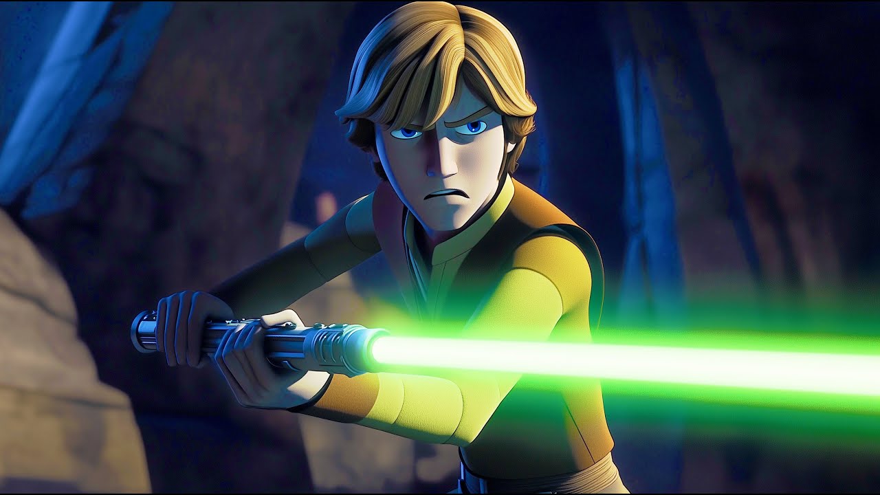 LUKE SKYWALKER Battles Yuuzhan Vong (CLONE WARS STYLE) - YouTube