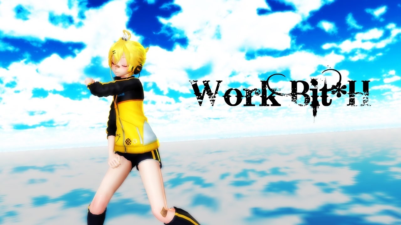 [60FPS MMD]WorkBit*h + motion dl (water ripple effect test) - YouTube