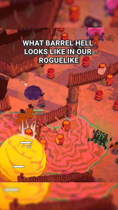Welcome to our barrel-hell roguelike 💥#indiedev #gamedev #gameplay #enterthechronosphere #game ...
