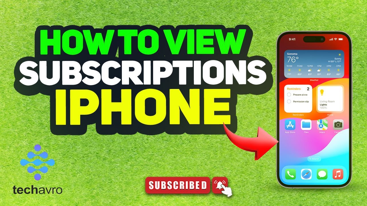 How to view subscriptions on iPhone 2025 - YouTube