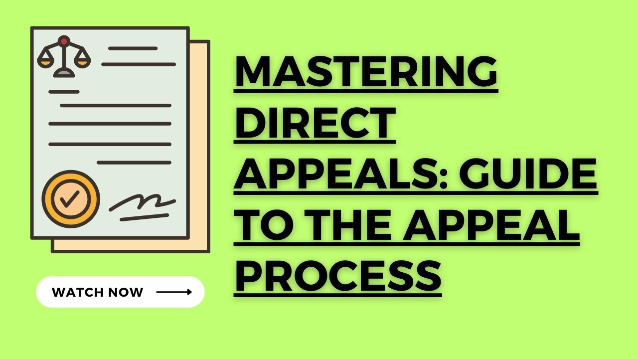 Mastering Direct Appeals A Comprehensive Guide To The Appeal Process mastering-direct-appeals-a-comprehensive-guide-to-the-appeal-process