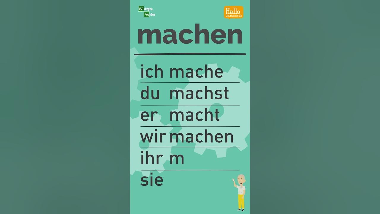 Deutsch lernen A1 | Breaking-Verb | Deutsche Verben konjugieren ...