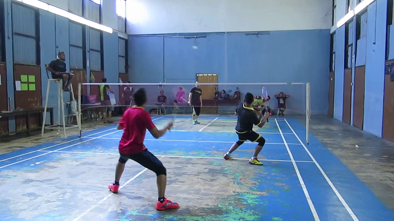 Liga Badminton Kg Sentang - YouTube