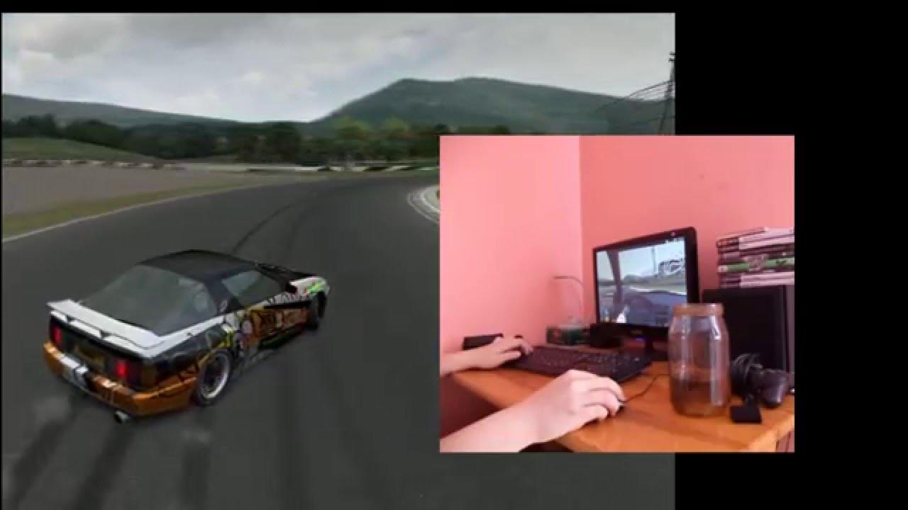 LFS: Mouse Drift Onboard | KY2R | 3 Laps | 720p - YouTube