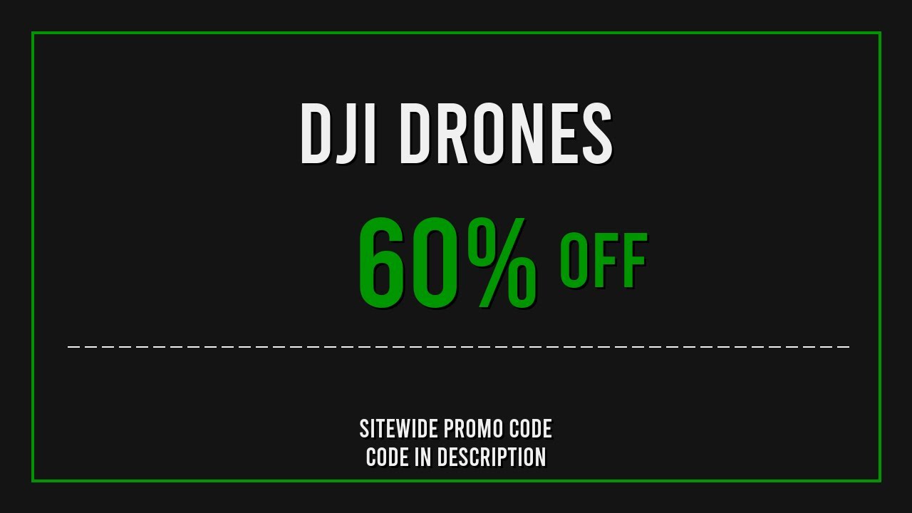 DJI Drones Promo Code 2025 March - YouTube