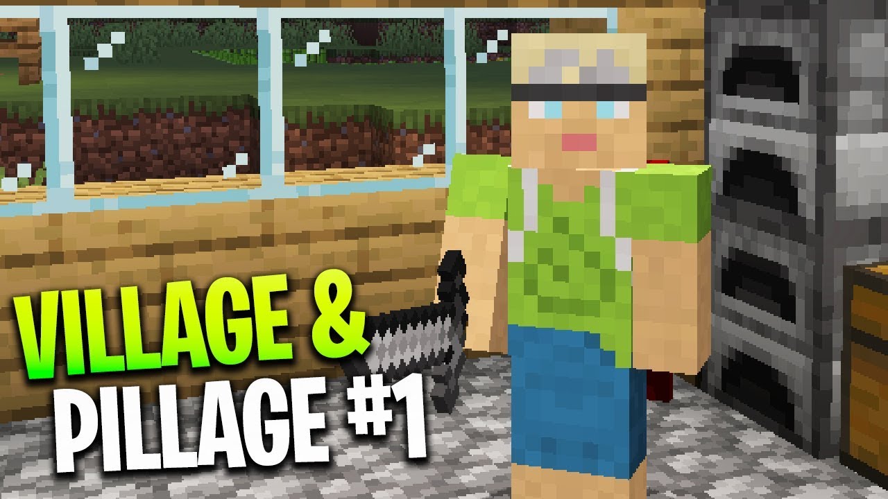 Minecraft Village & Pillage #1 - The Quest For Wings - YouTube