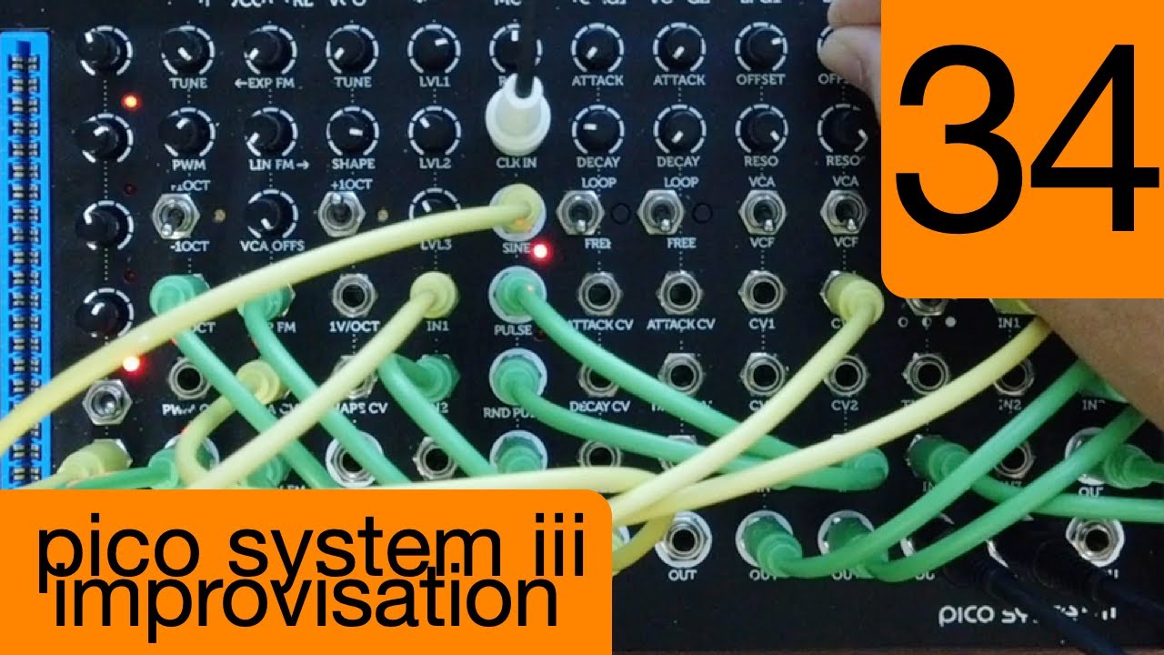 #34 Erica Synths Pico System iii Improvisation - YouTube