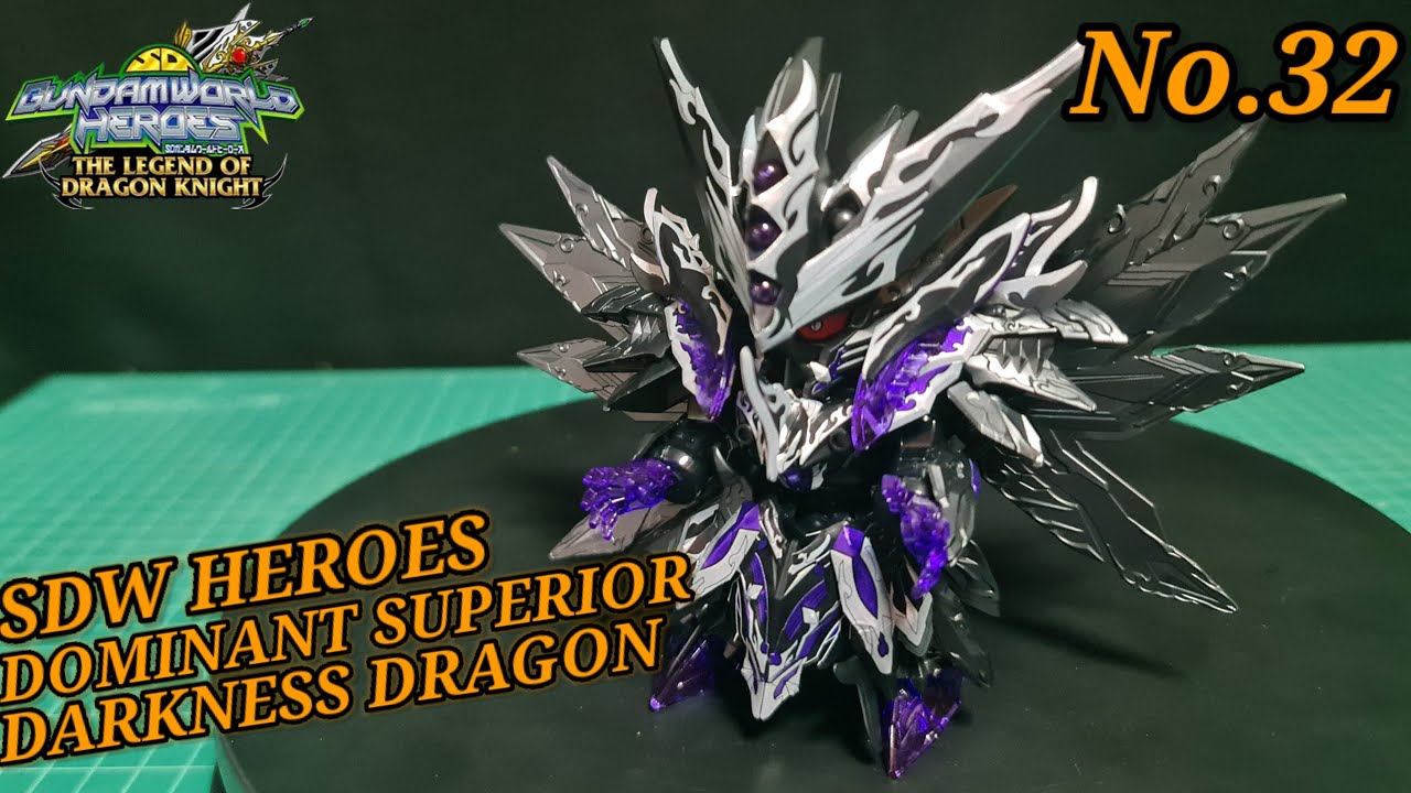 รีวิวSDW Heroes Dominant Superior Darkness Dragon No.32 - YouTube