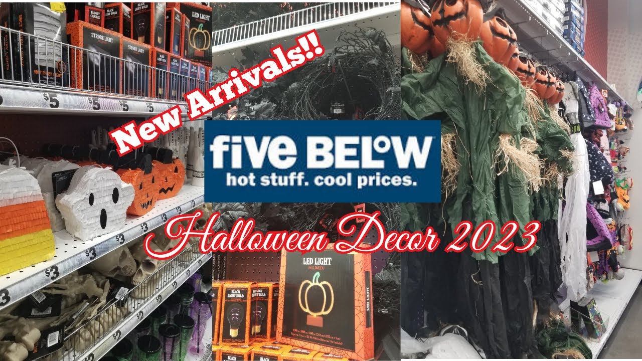 *NEW* FANTASTIC FIVE BELOW HALLOWEEN SHOP WITH ME 2023/ EPIC HALLOWEEN ...