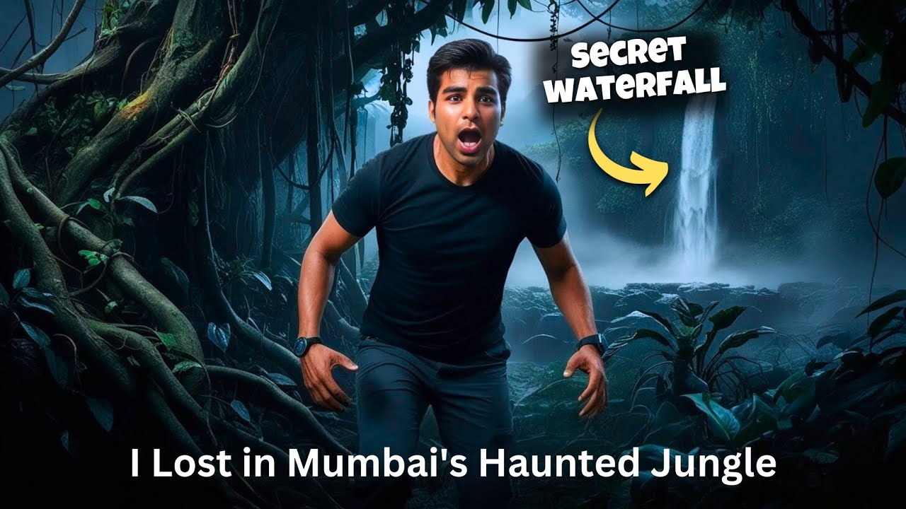 I Lost in Mumbai's Haunted Jungle | Searching for a Secret waterfal ...