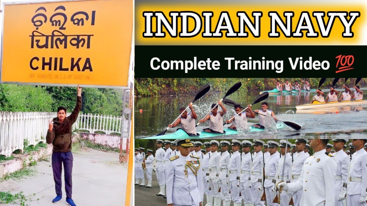 Indian Navy Soldier in Ins Chilka Training Center 🔴Indian Navy Complete ...