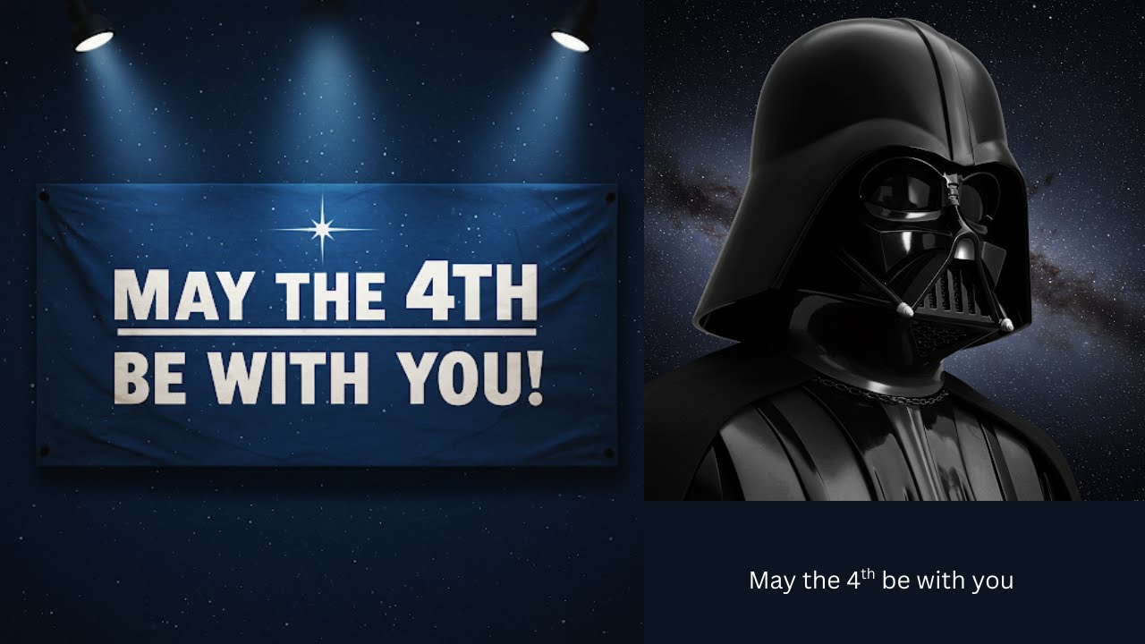 May the 4th be with you - YouTube