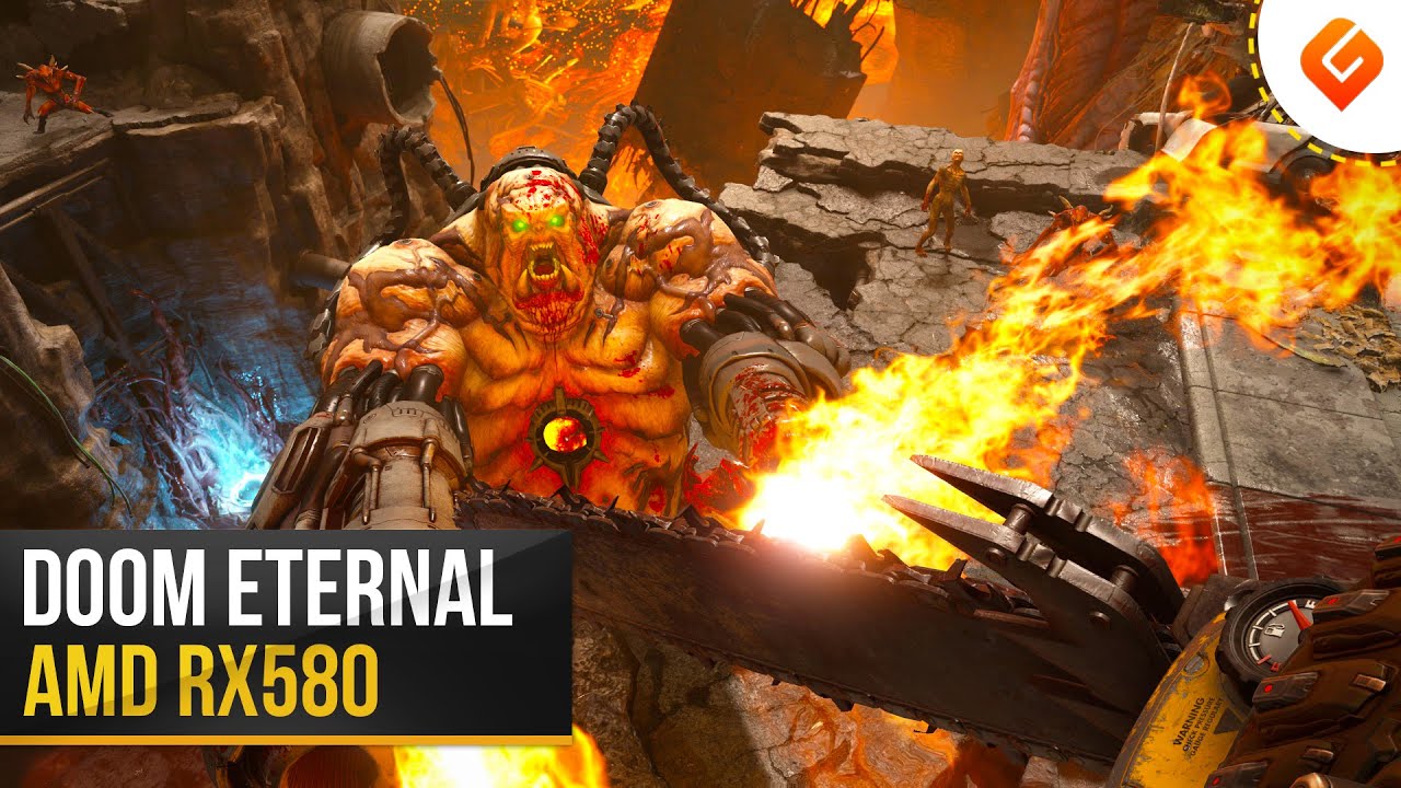 DOOM Eternal on Ryzen 1500X & AMD RX580 - YouTube