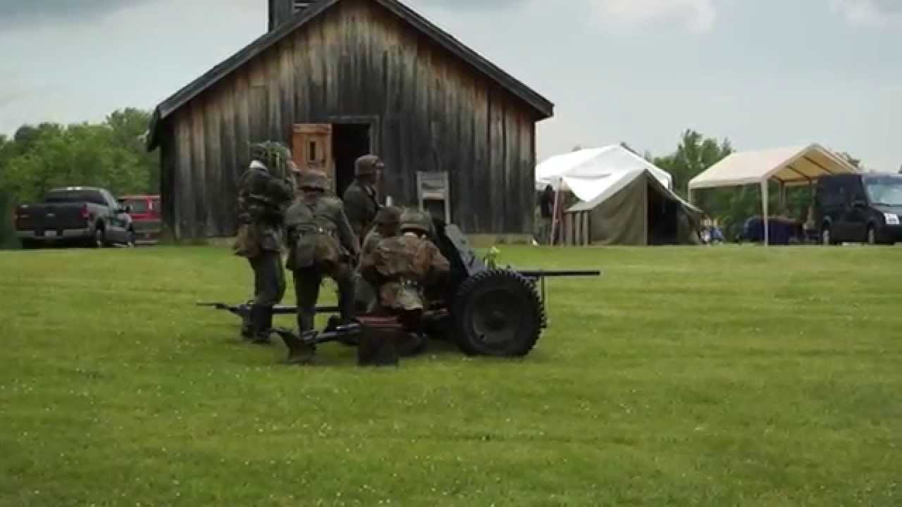 WW2 German Anti-Tank and Machine Gun Demo - YouTube