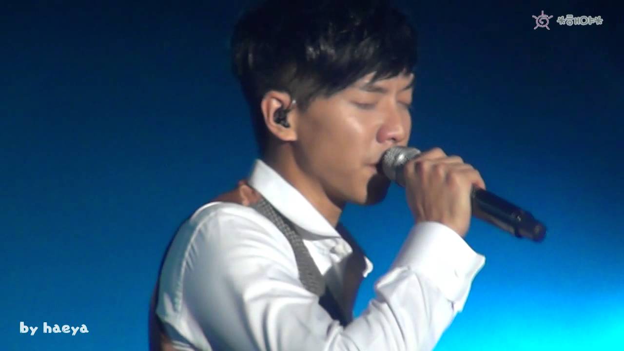 131201 Lee Seung Gi Hope Concert 사랑이술을가르쳐 - YouTube