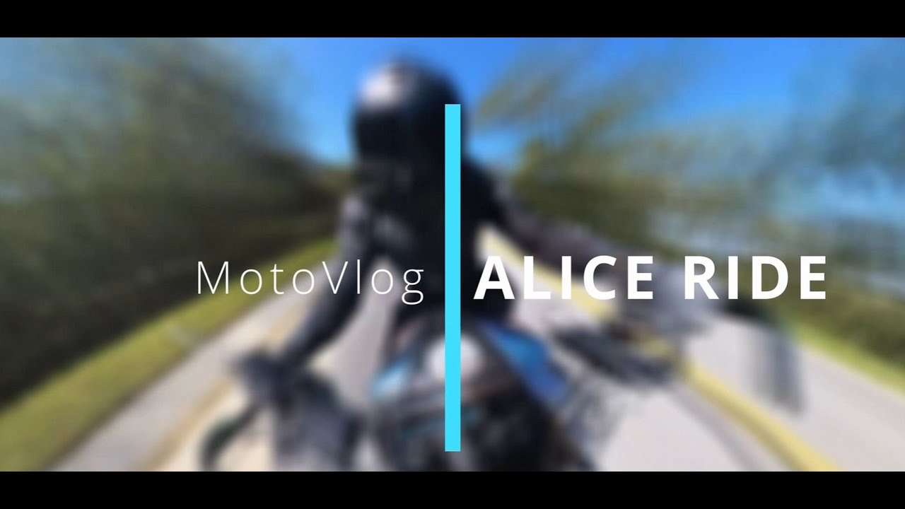 MotoVlog | Alice Ride - Vi6 - YouTube