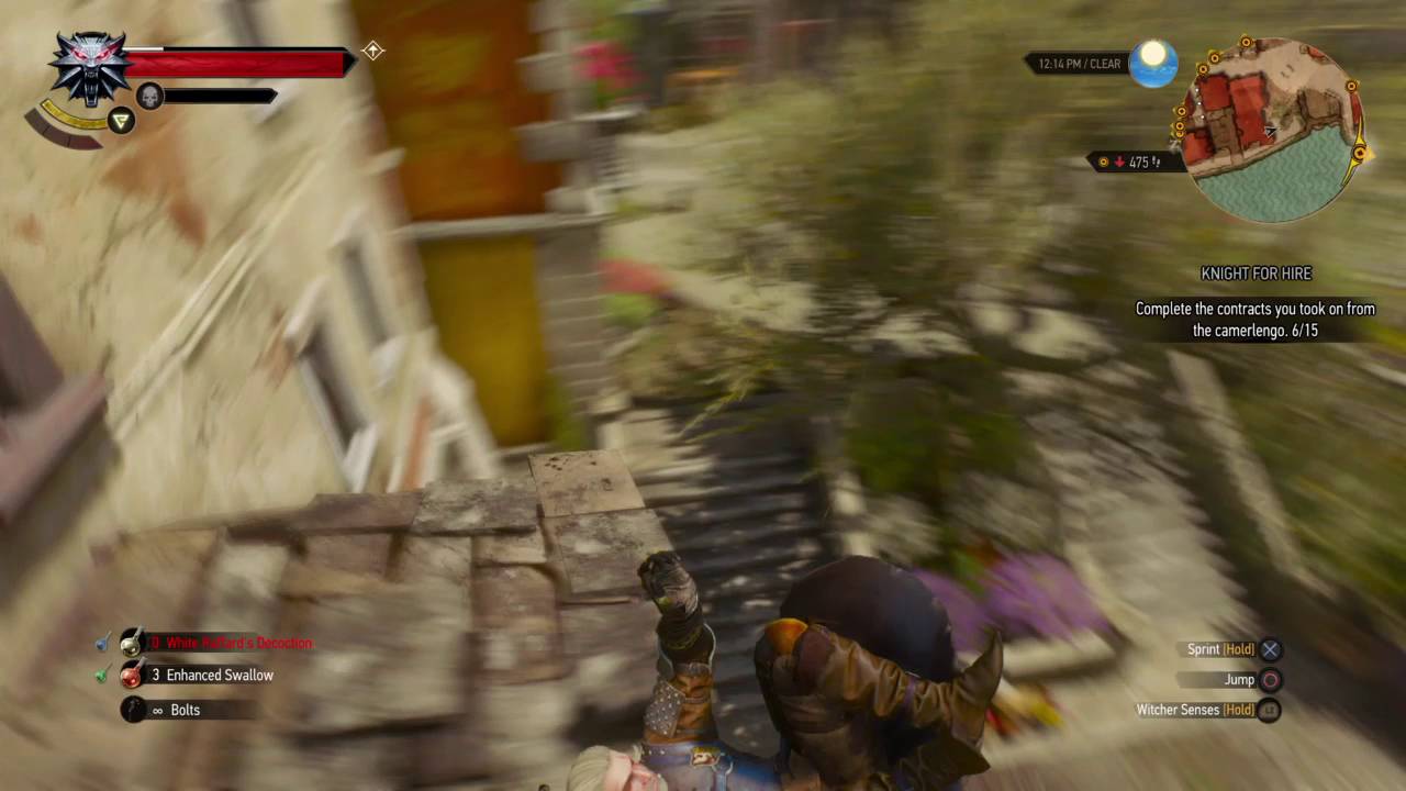 The Witcher 3: Wild Hunt - Weird scream - YouTube